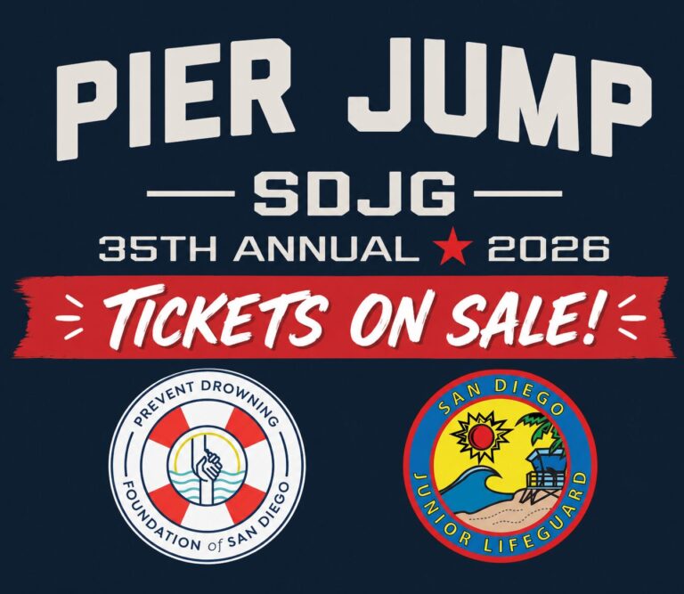 35th Annual SDJG Pier Jump Tickets Now on Sale | Prevent Drowning ...